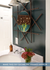 DIY Vanity Mirror | Make Your Own Bathroom Vanity