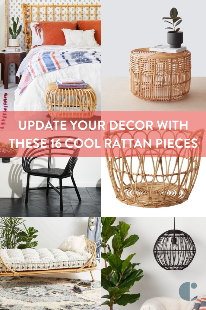 16 Cool Rattan Finds That You'll Want to Add to Your Modern Decor
