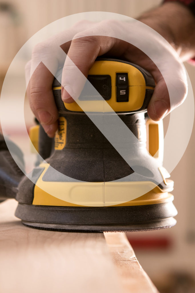 The 411 on the Random-Orbit Sander | Do This, Not This!