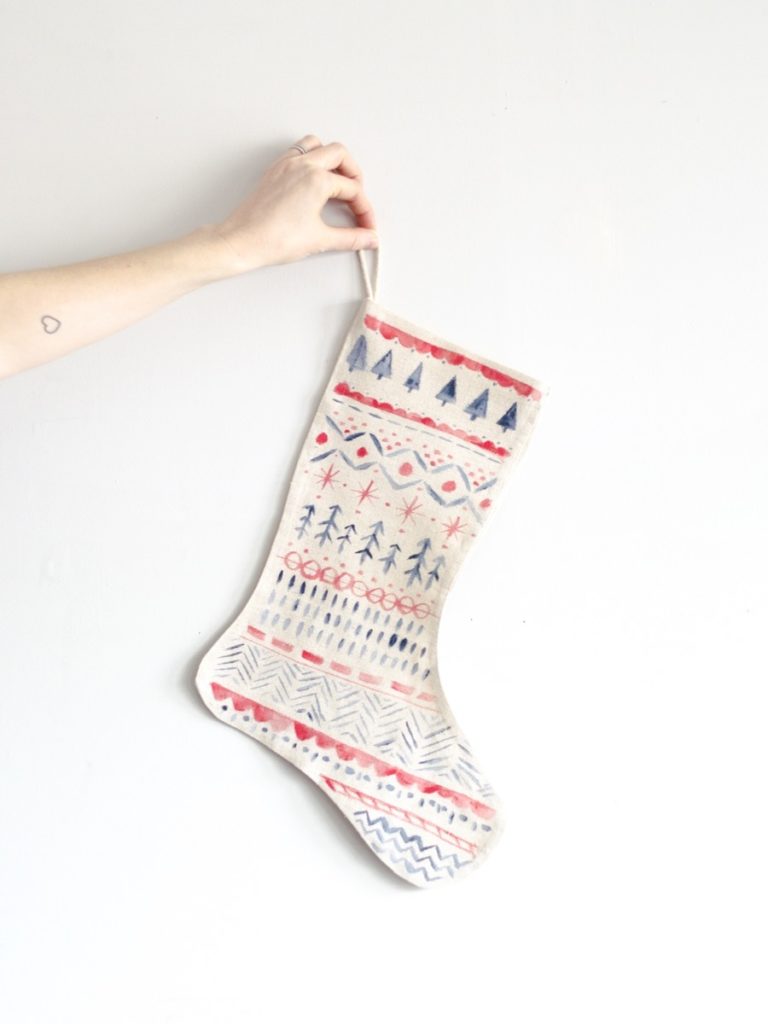 Scandinavian Stockings DIY | You'd Never Guess These Were Handmade