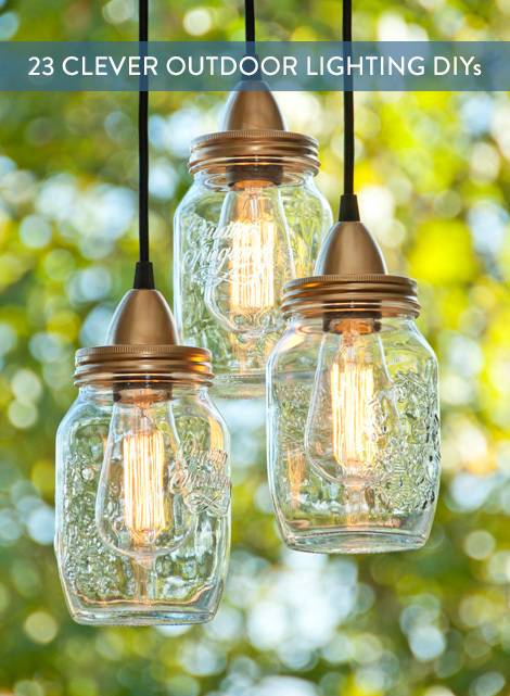 23 Clever DIY Outdoor Lighting Projects - Curbly