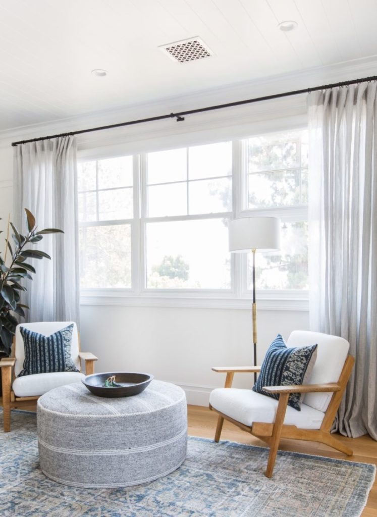 Long or Short Curtains | A Matter of Style & Average Curtain Length