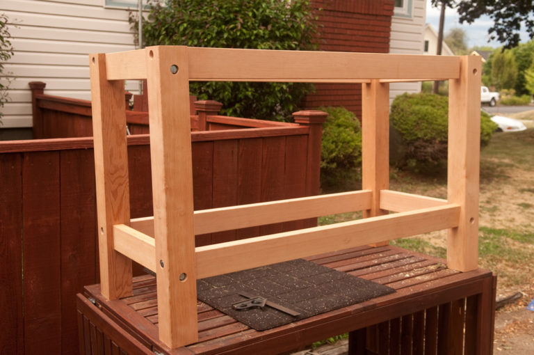 How to Build a Garage Workbench, with Plans