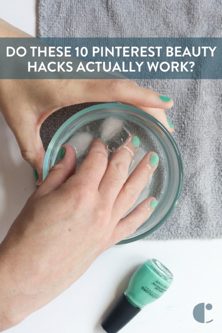 Do These Pinterest Beauty Hacks Actually Work? Let's Find Out