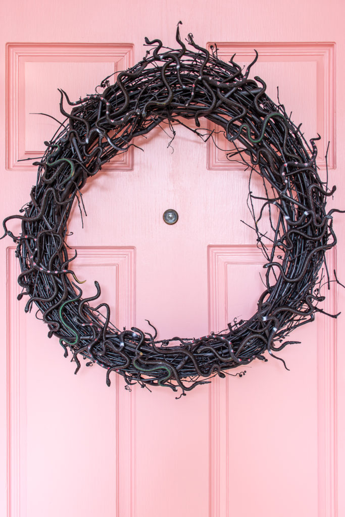 DIY Halloween Wreath | Creepy-Crawly & Ssssssuper Scary!