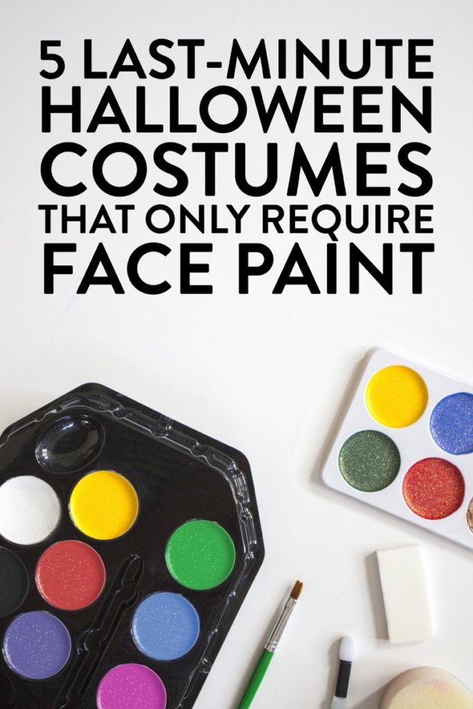 Face Painting for Halloween | 5 Quick Costumes That Only Use Face Paint