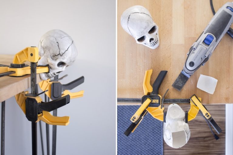 Spooky Decor for Halloween | High Gloss Black Bookends