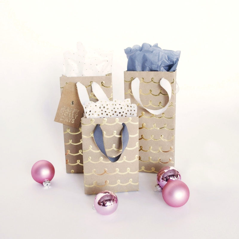 How to make a gift bag out of wrapping paper | 3 Easy Steps