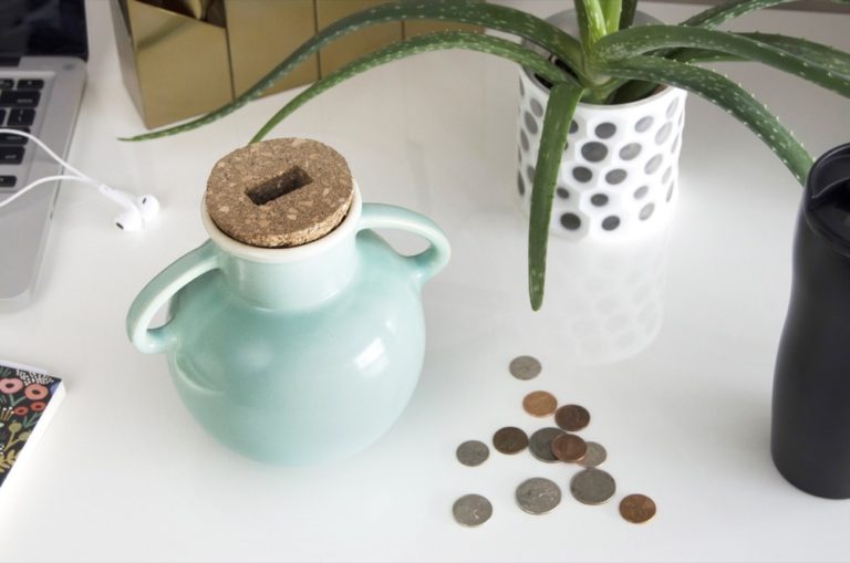 Home Decor Hack - DIY Savings Bank