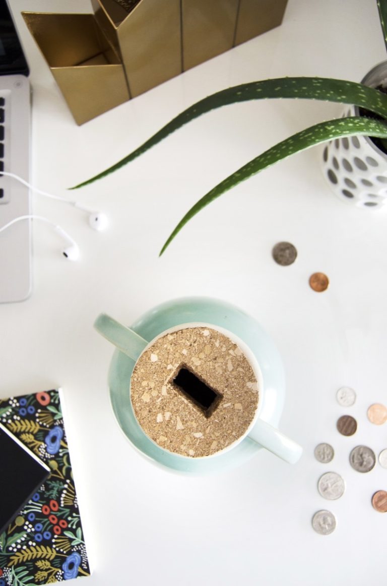 Home Decor Hack - DIY Savings Bank