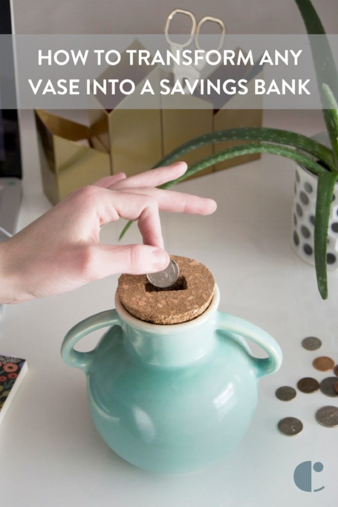 Home Decor Hack - DIY Savings Bank