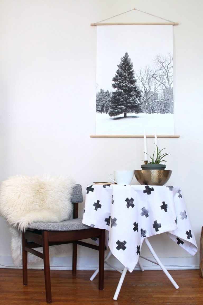 Make This: Scandinavian Tablecloth from a Surprising Vegetable