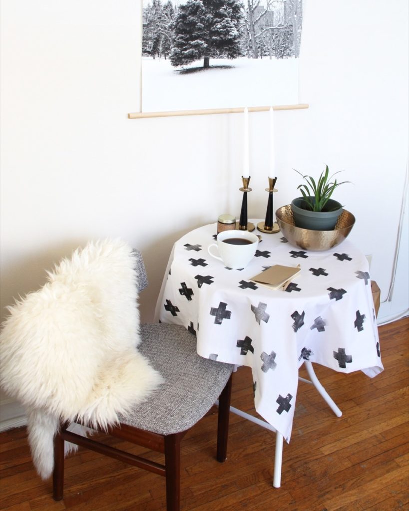 Make This: Scandinavian Tablecloth from a Surprising Vegetable