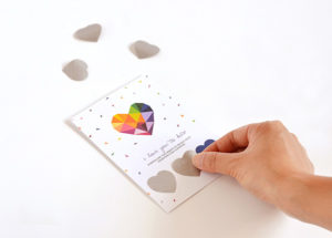 How to: DIY Custom Scratch Off Valentine's Day Cards