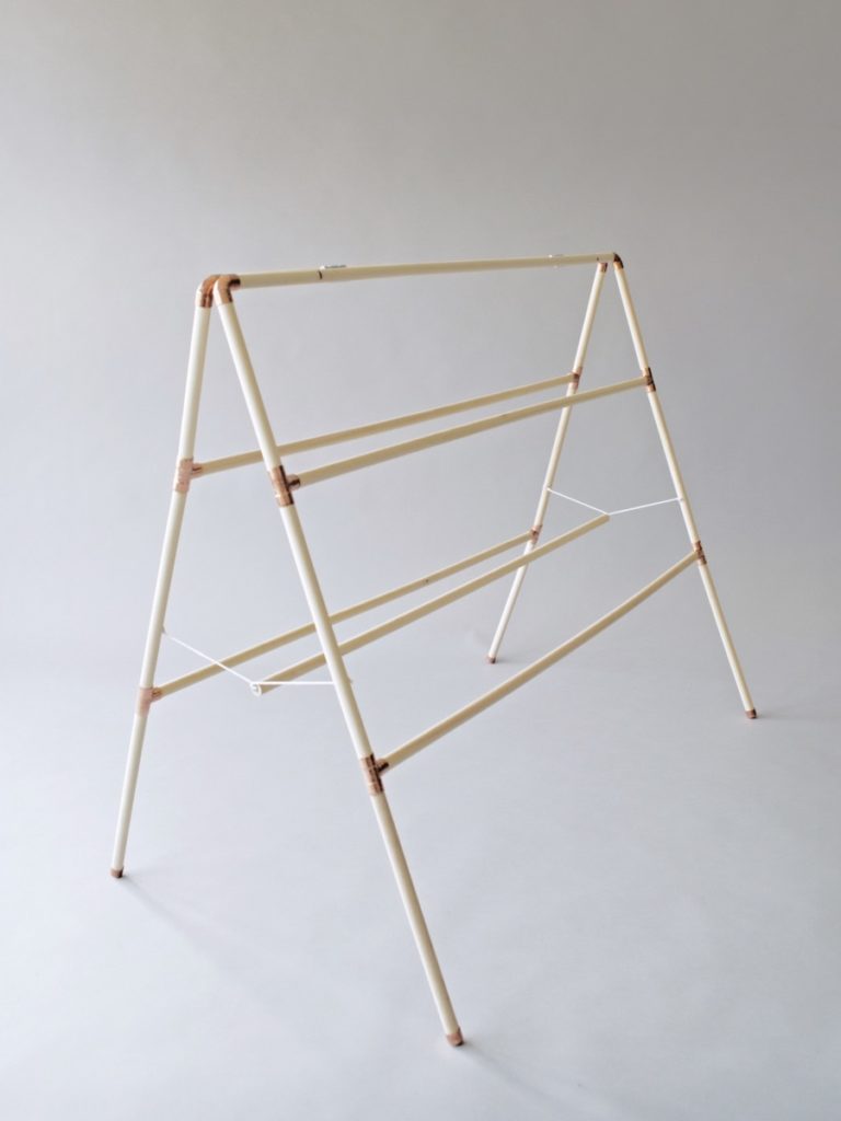 Make This: DIY Minimal Clothes Drying Rack