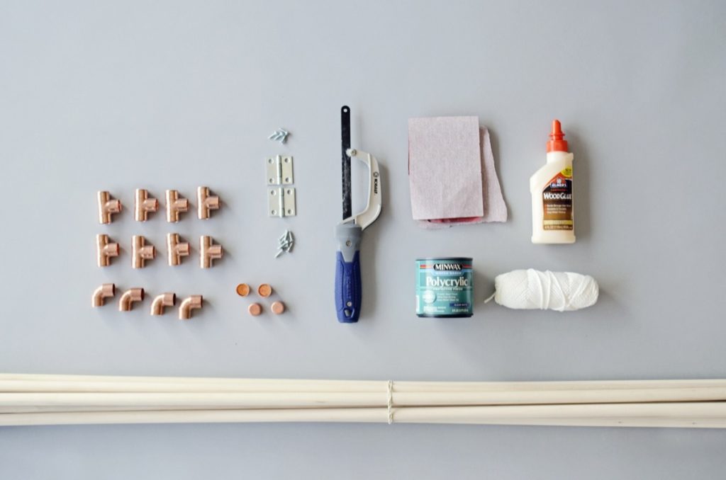 Make This: DIY Minimal Clothes Drying Rack