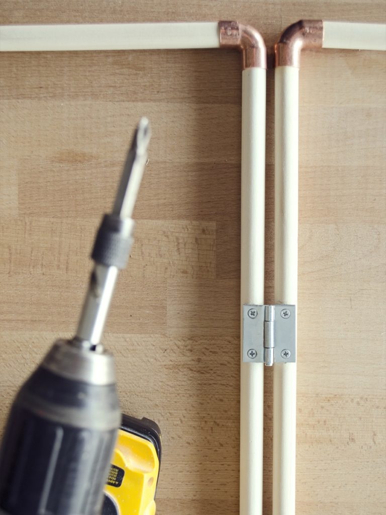 Make This: DIY Minimal Clothes Drying Rack