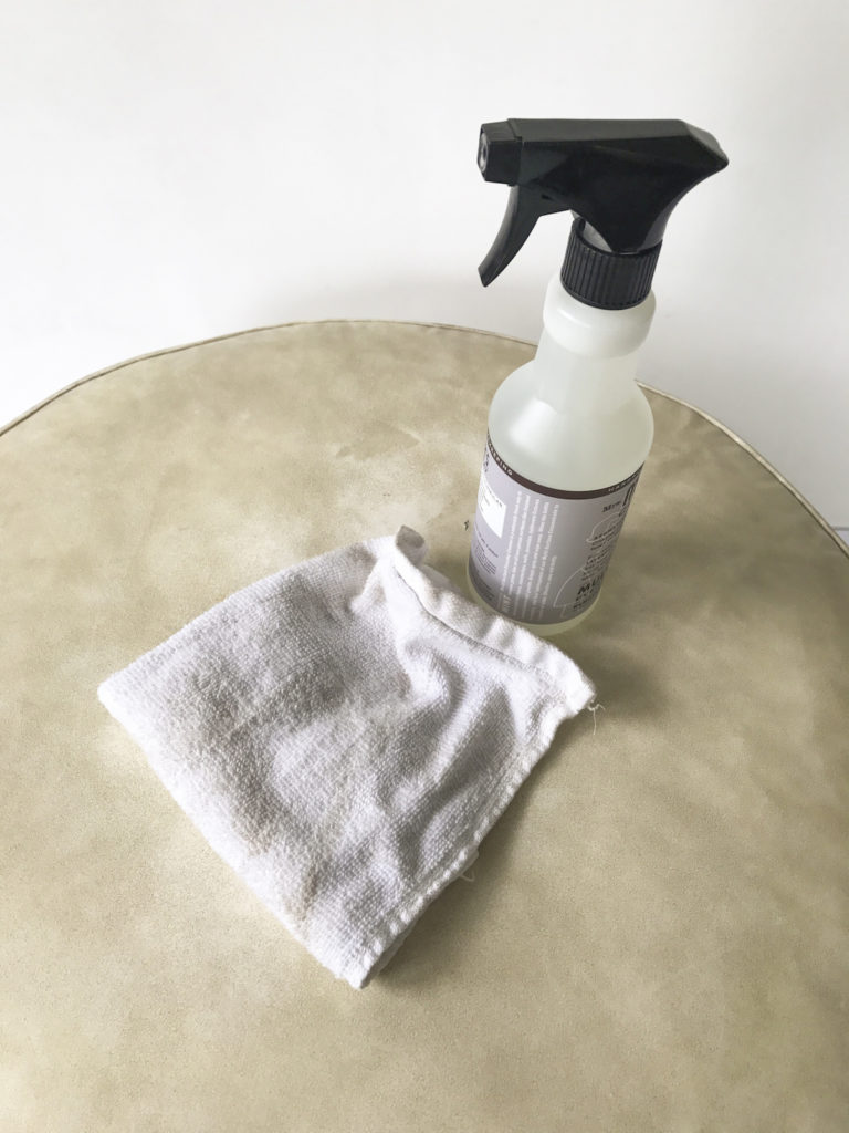 Salvage an Old Leather Ottoman with Leather Dye - Curbly