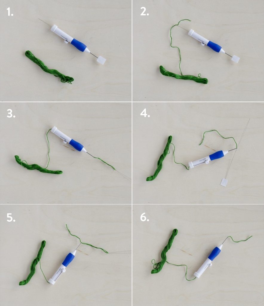 Easy Wall Art using a Punch Needle - Foolproof Embroidering