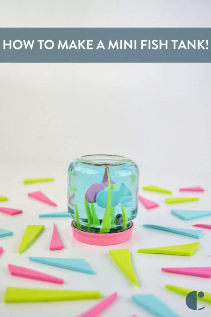 Kids Craft: Mini Fish Tank, Small Enough for a Dollhouse!