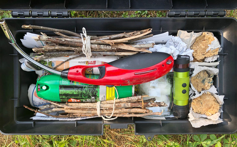 Campfire Box Supply Checklist - How to Build a Great Fire, Everytime