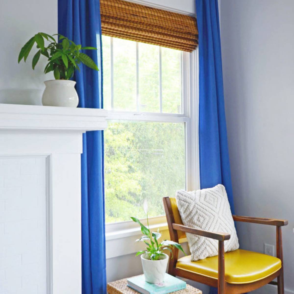 How To: Simple Renter Friendly Window Treatment - Curbly