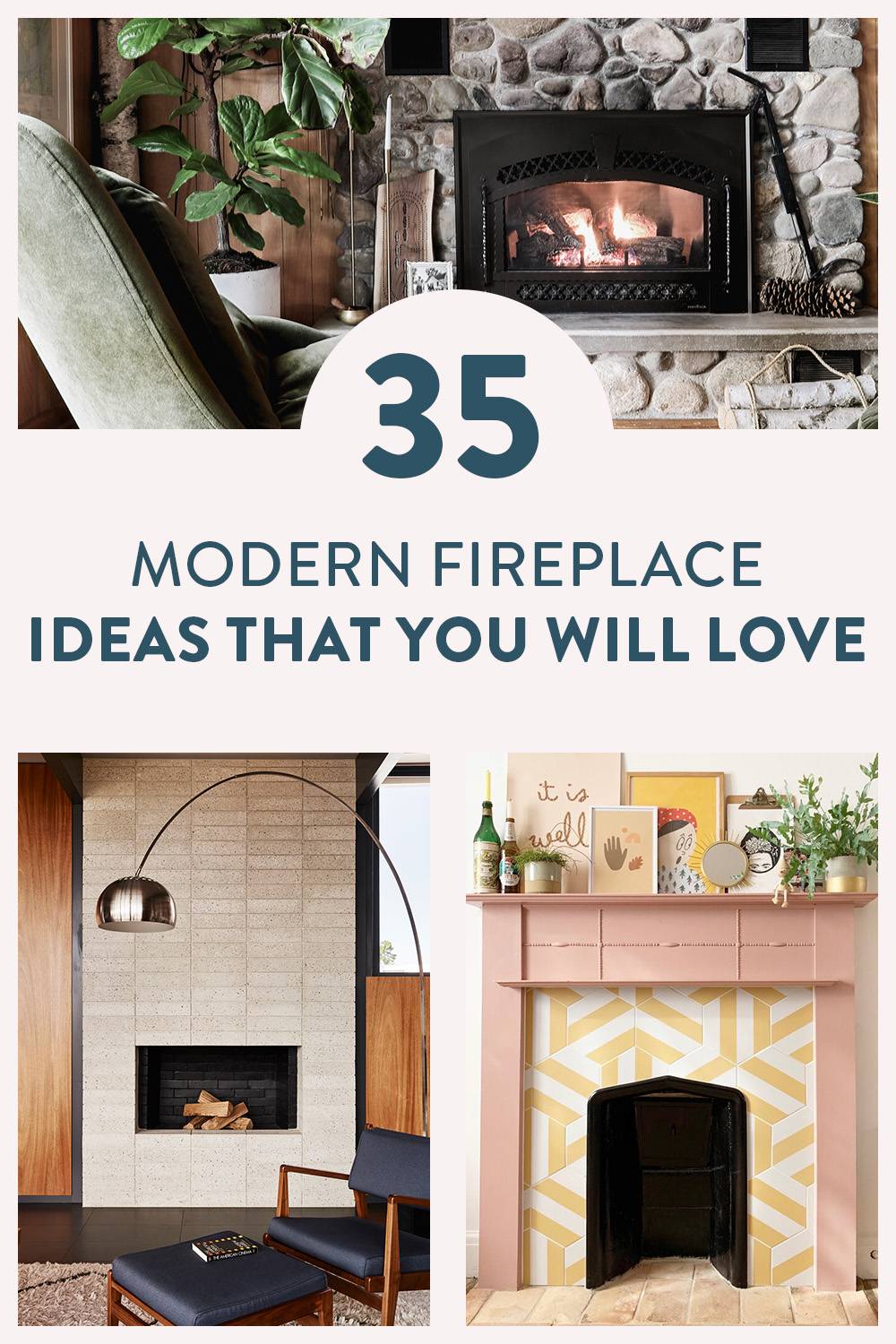 35+ Modern Fireplace Ideas You'll Love - Curbly