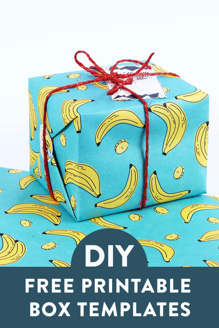 Make It: Easy Printable Gift Boxes - Curbly