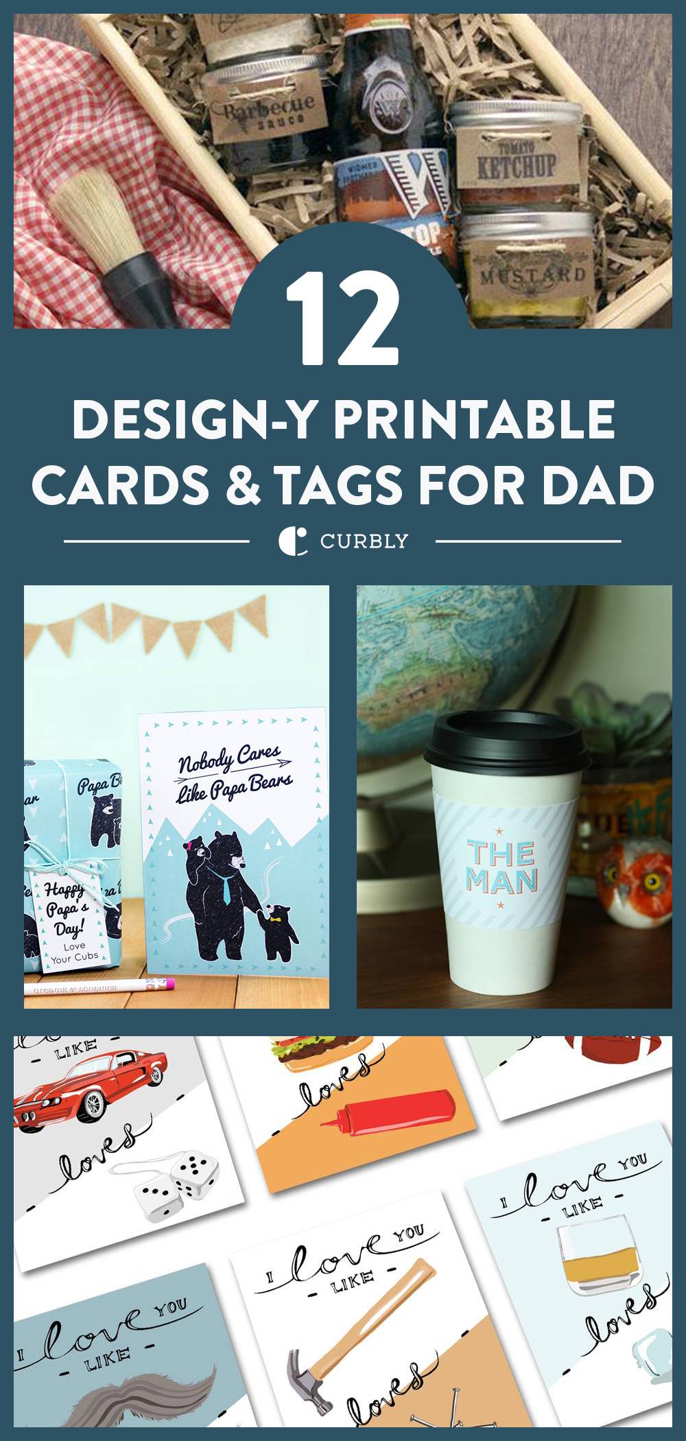 Free Fathers Day Printables and Cards + Personalization Tips