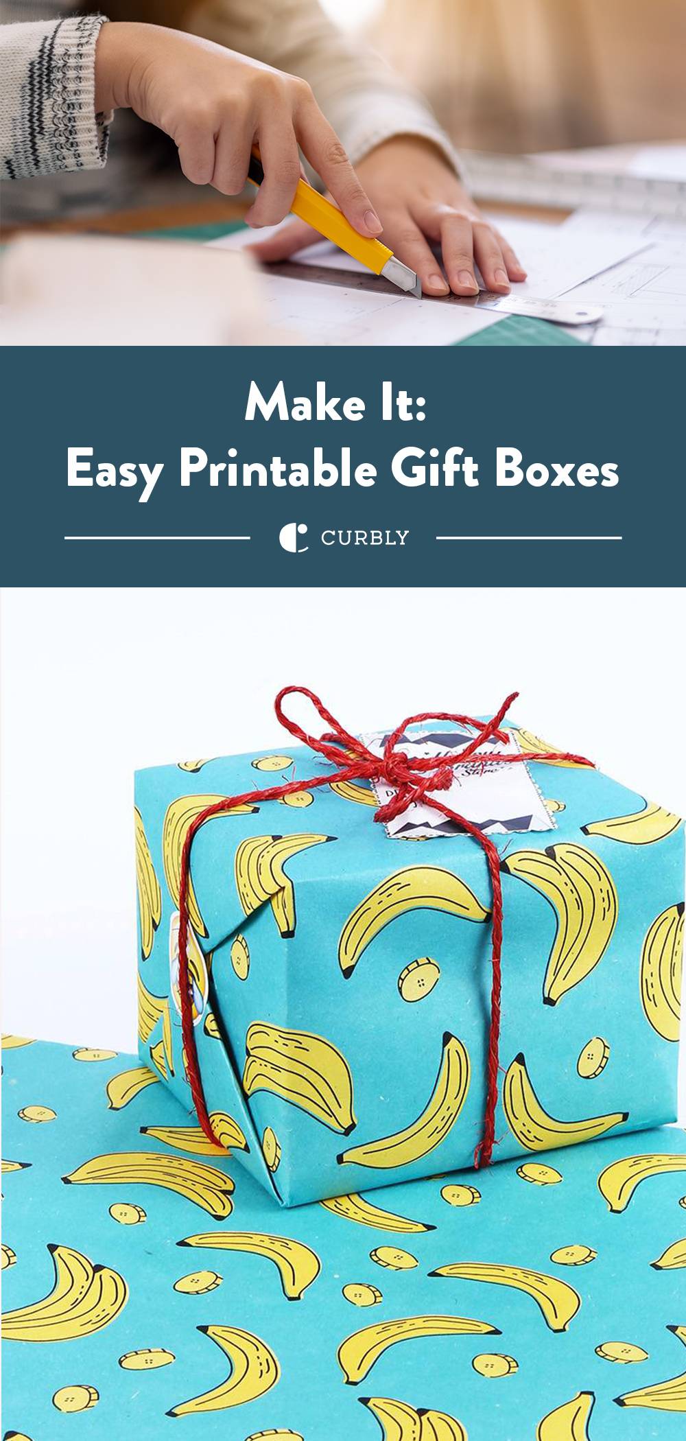 Make It: Easy Printable Gift Boxes - Curbly