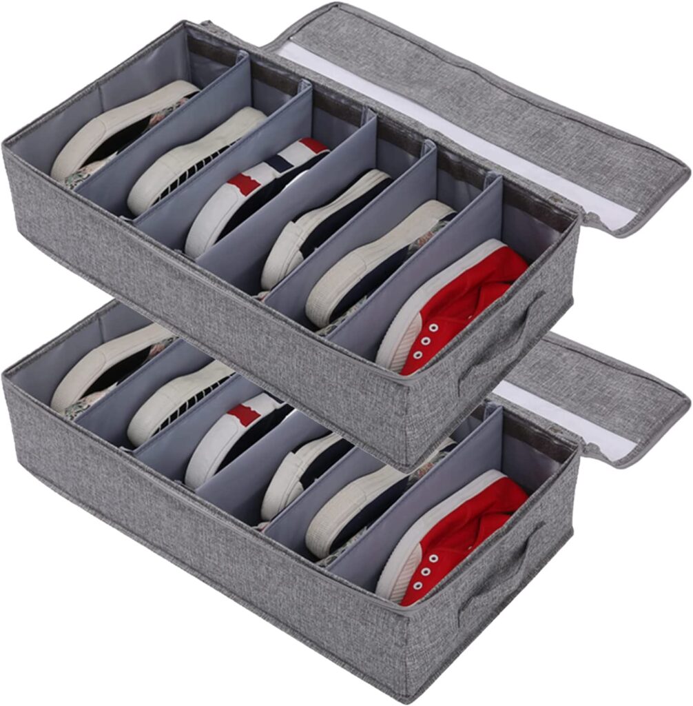 20 Perfectly Hidden Under Bed Shoe Storage Ideas - Curbly