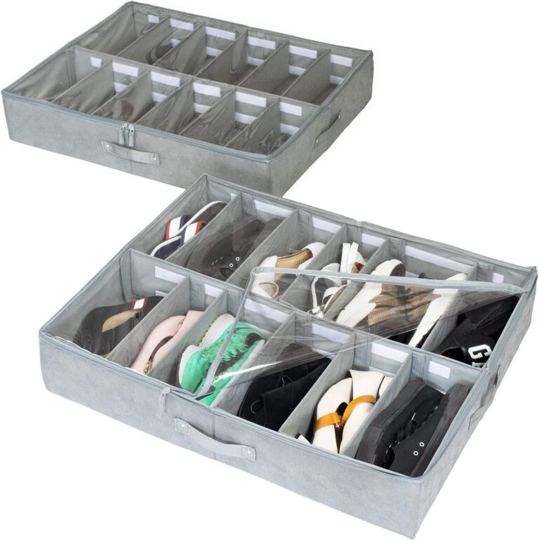 20 Perfectly Hidden Under Bed Shoe Storage Ideas - Curbly