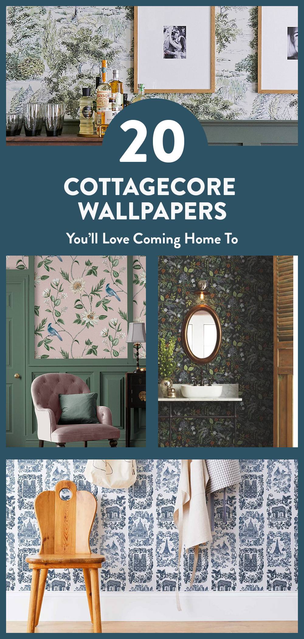Cottagecore Wallpapers You'll Love Coming Home To - Curbly
