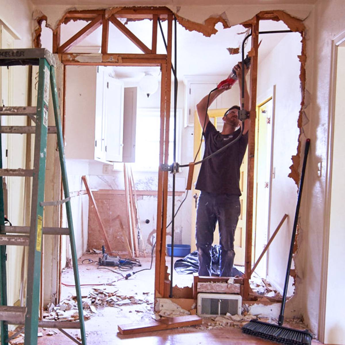 How to Remove an Interior Wall Safely & The Right Way