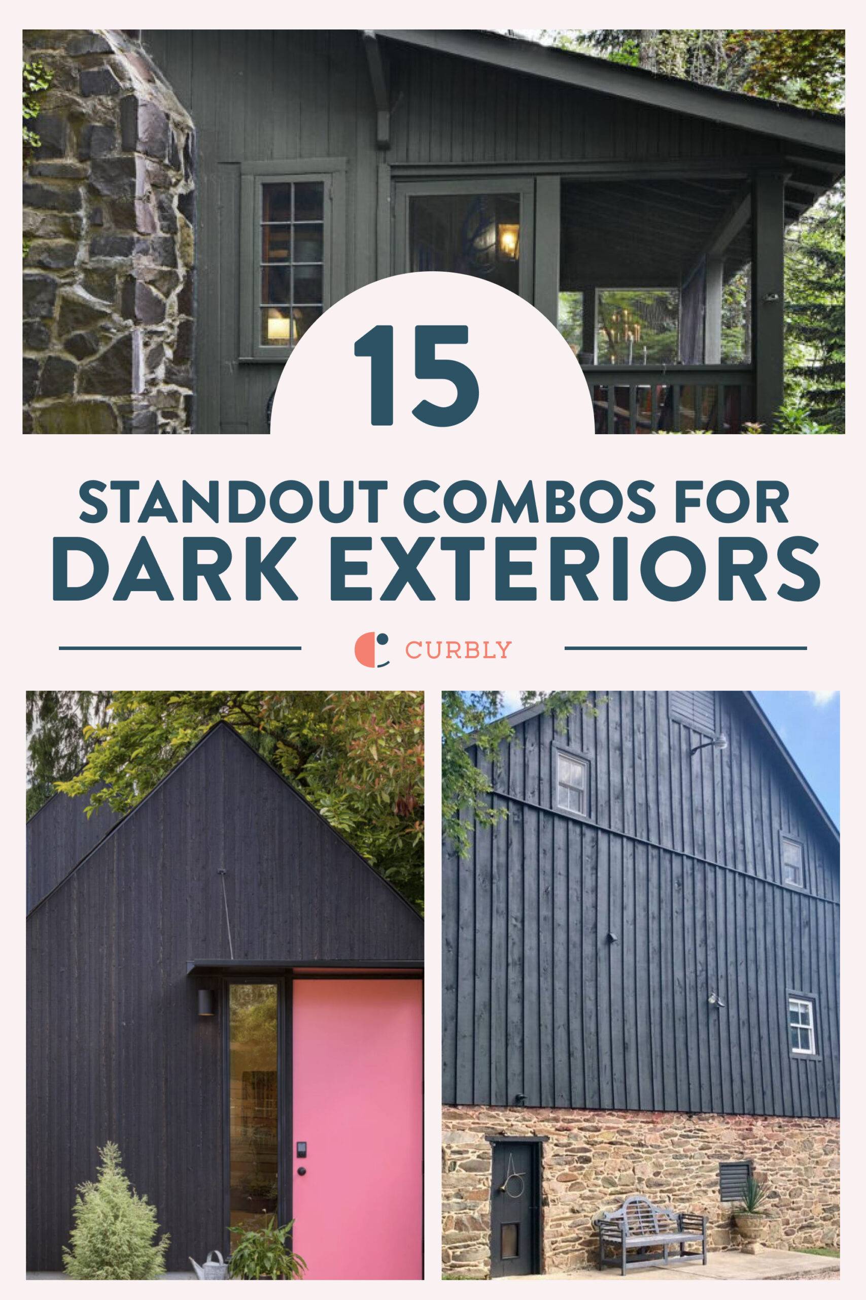 Paint it Black, Our 20 Favorite Dark Exterior House Colors - Curbly