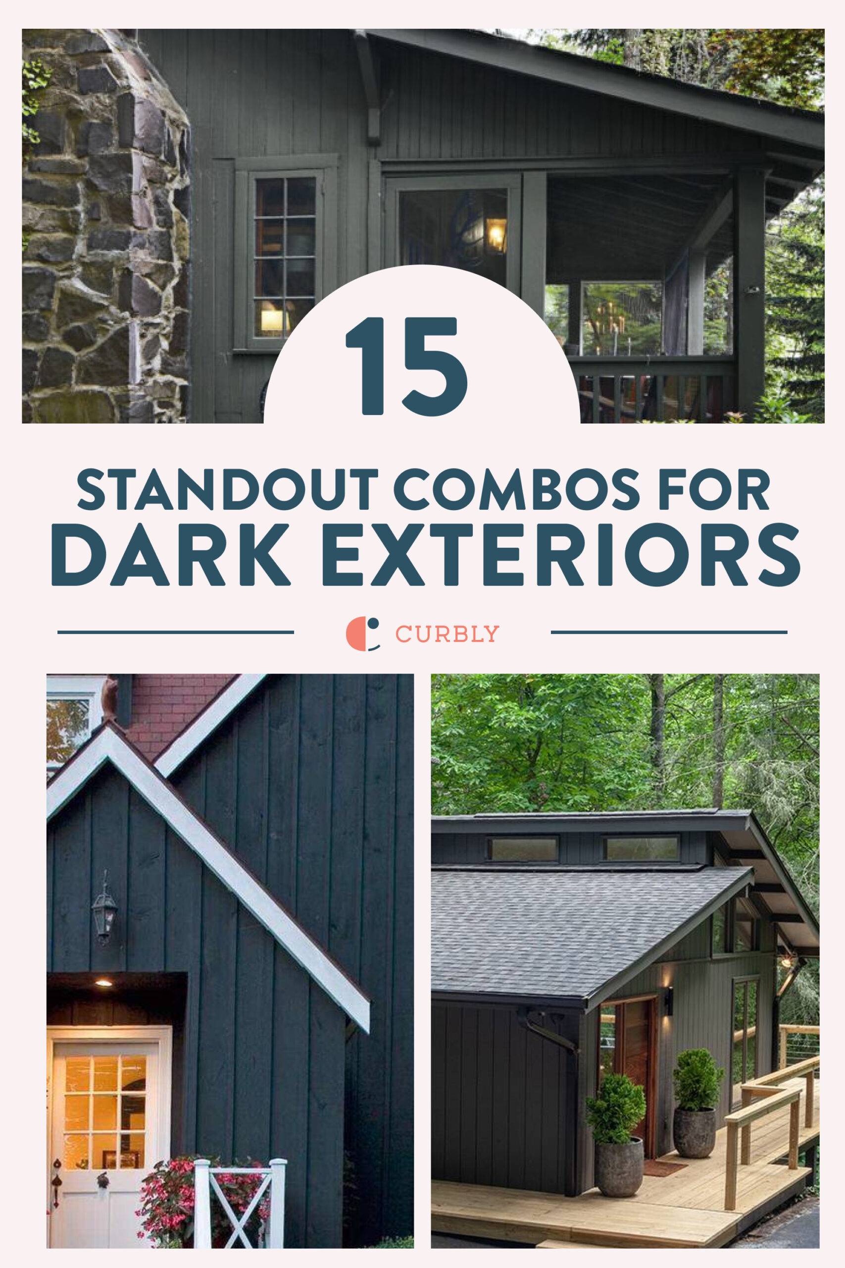 Paint it Black, Our 20 Favorite Dark Exterior House Colors - Curbly
