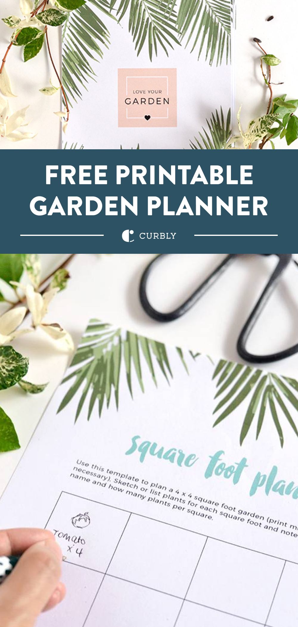 Free Printable Garden Planner - Curbly