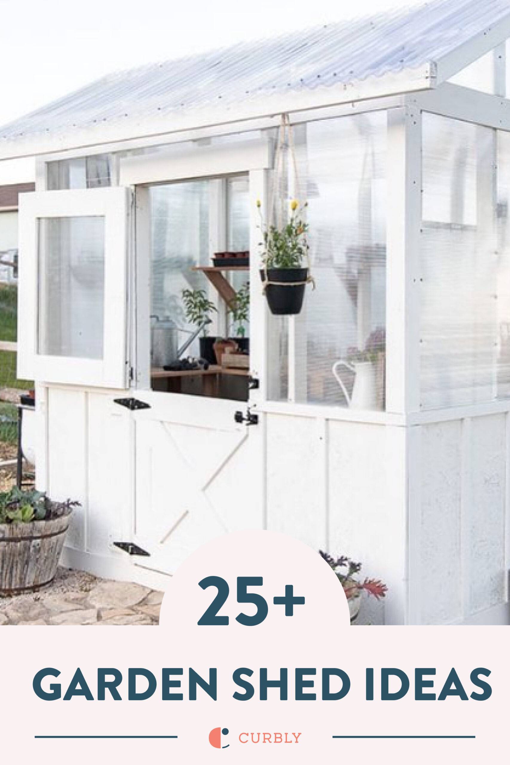 25+ Garden Shed Ideas for Beauty and Functionality - Curbly