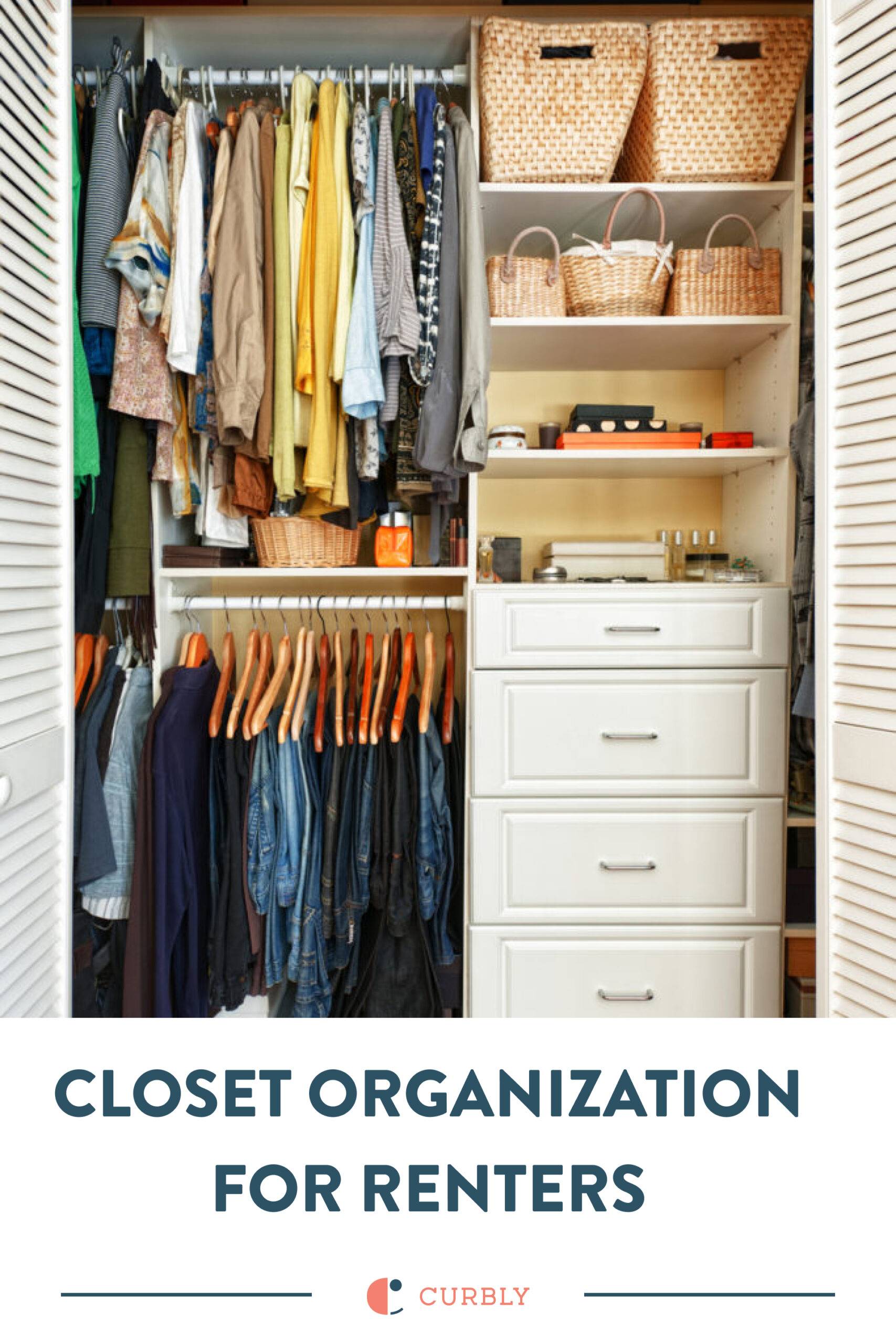 Useful Rental Friendly Closet Organization Ideas