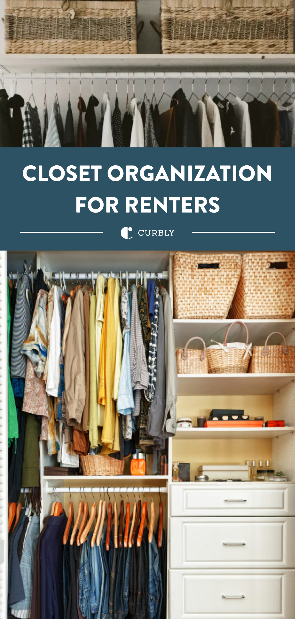 Useful Rental Friendly Closet Organization Ideas