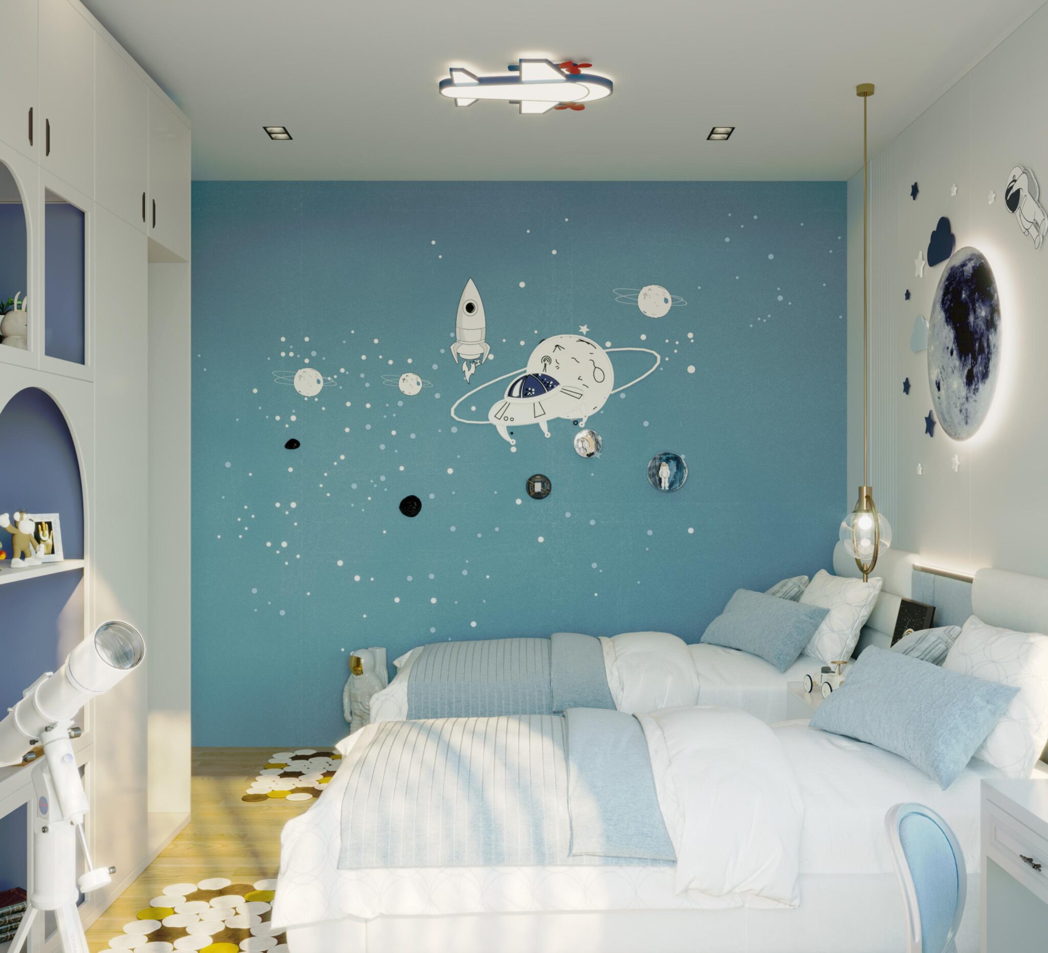 20 Ideas for the Coolest Space-Themed Kids Room - Curbly