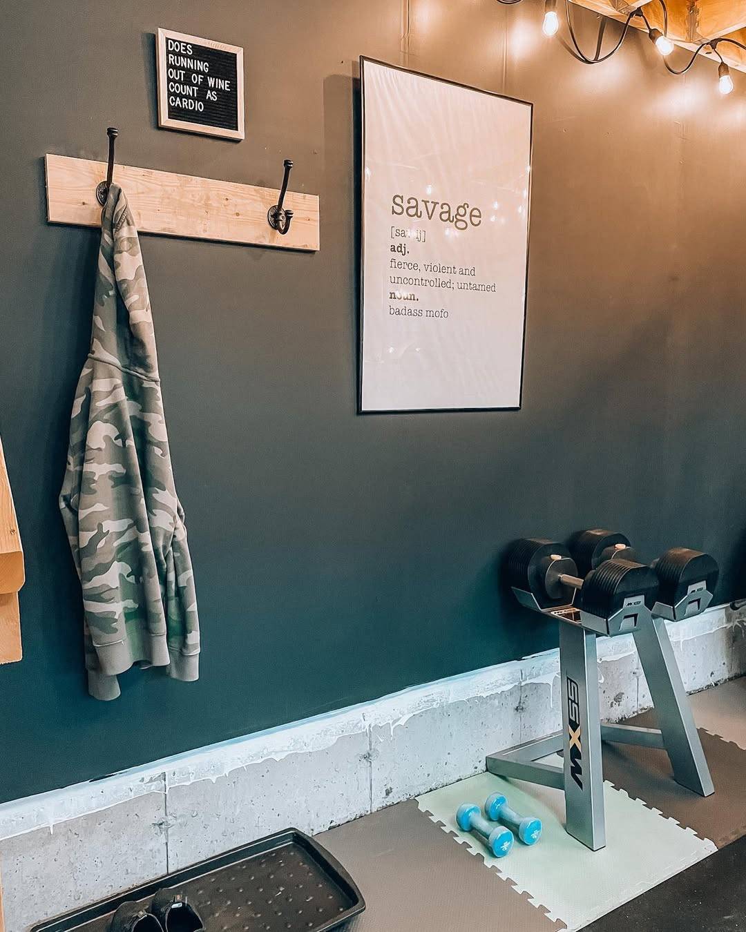 No Pain, All Gains: Basement Home Gym Ideas - Curbly